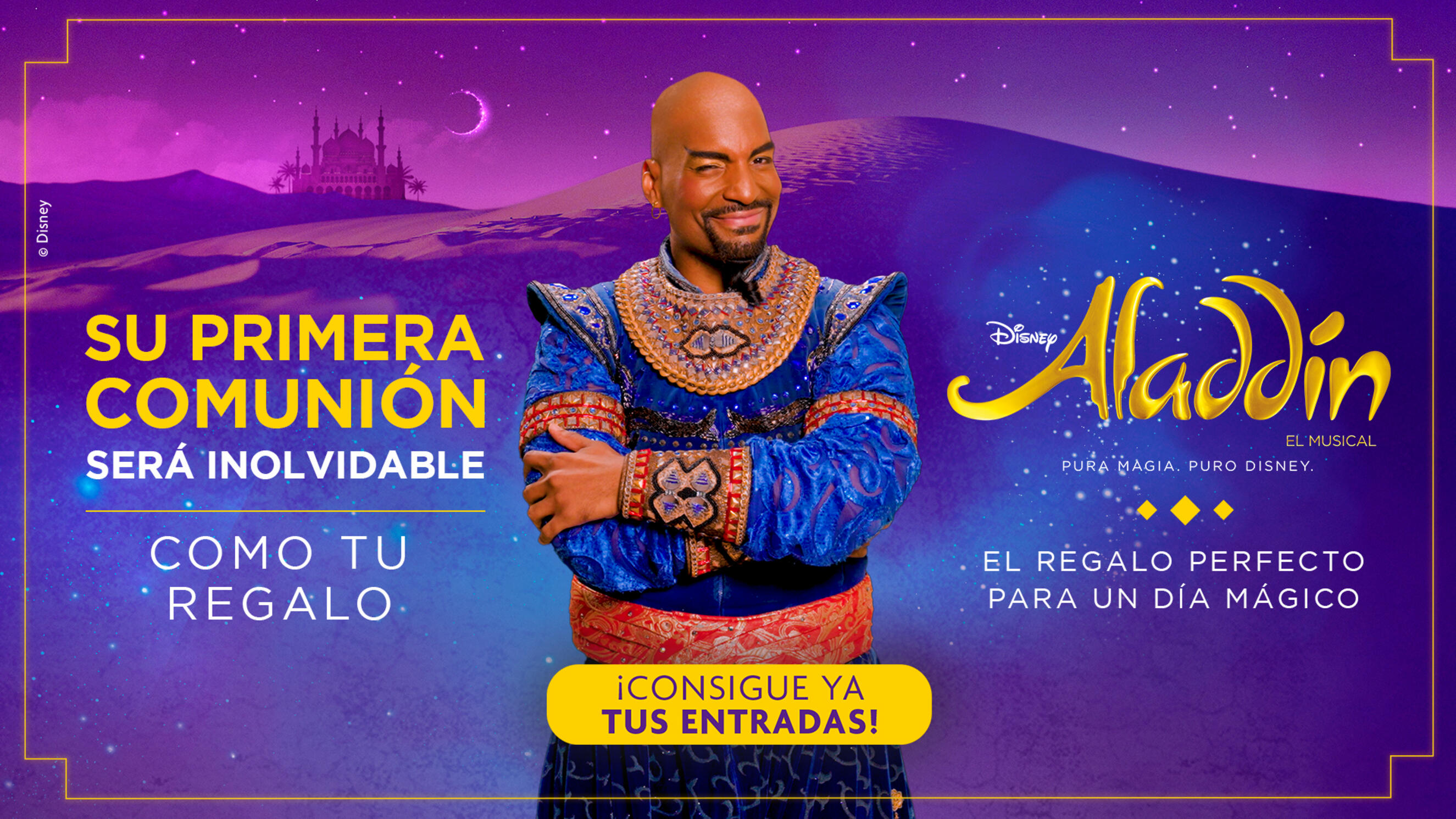Entradas de Aladdín el Musical | Página Oficial